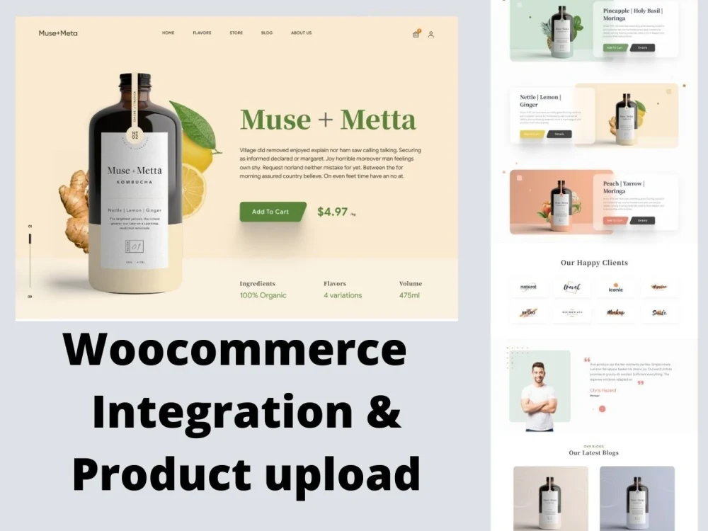 A fully responsive WordPress website with elementor | Upwork
