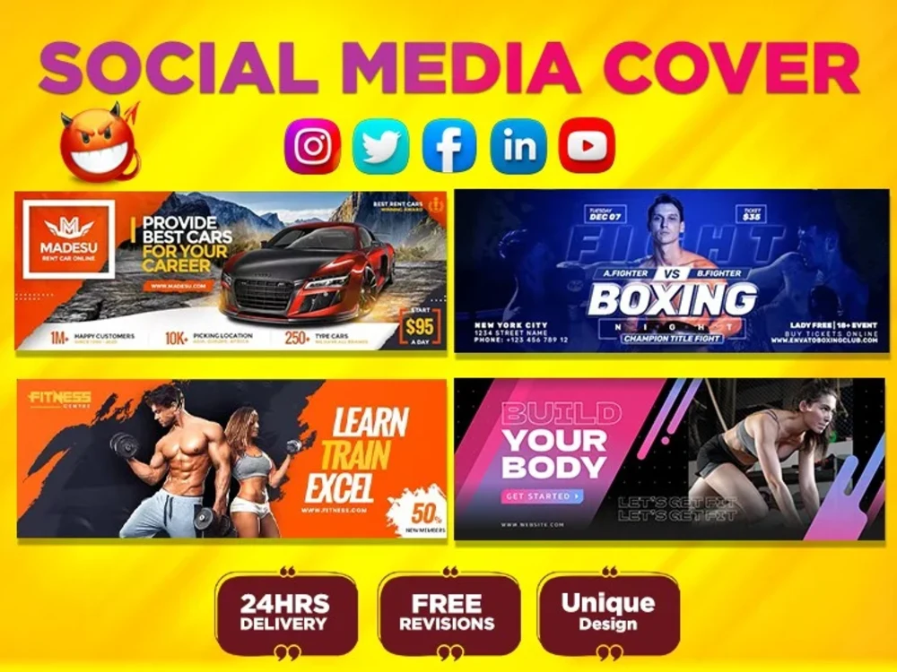 An amazing facebook cover photo design in 24 hours | Upwork