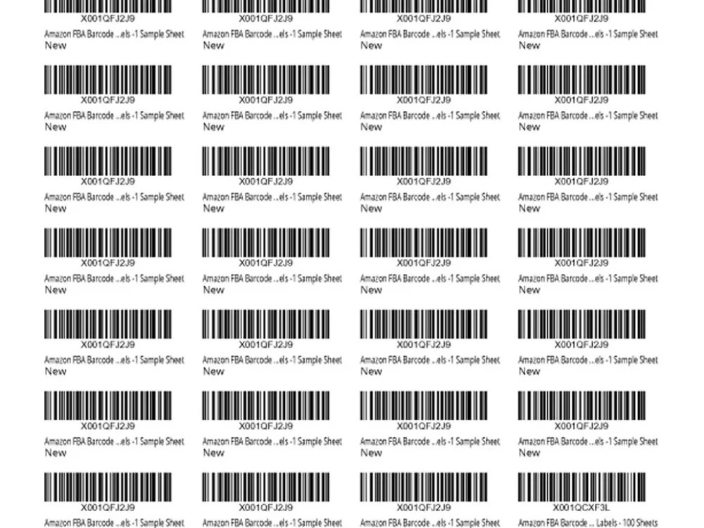 Dynamic Printable Barcode Labels | Upwork