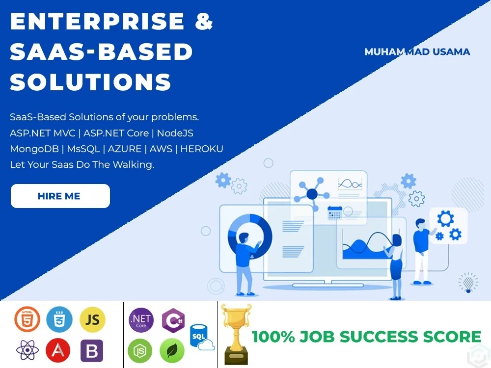 Enterprise And Saas Based Solutions Using Aspnet Core Upwork