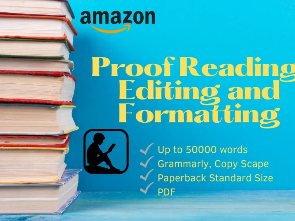 Proof Reading, Editing, and Formatting for your Amazon Kindle Books ...