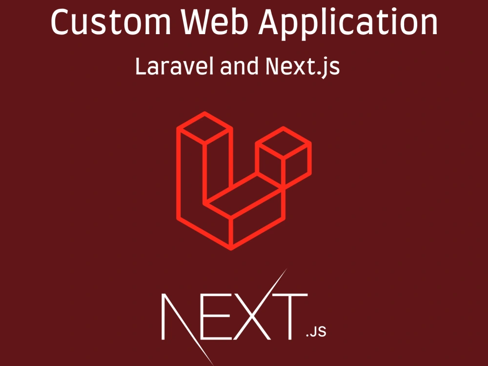 A custom Laravel/Next.js web application with admin panel and support | Upwork