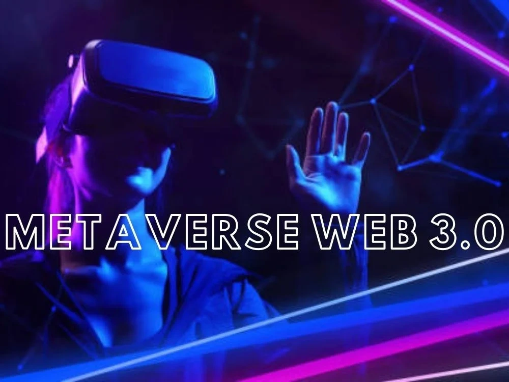 3D custom metaverse website, landing page and blockchain integration ...