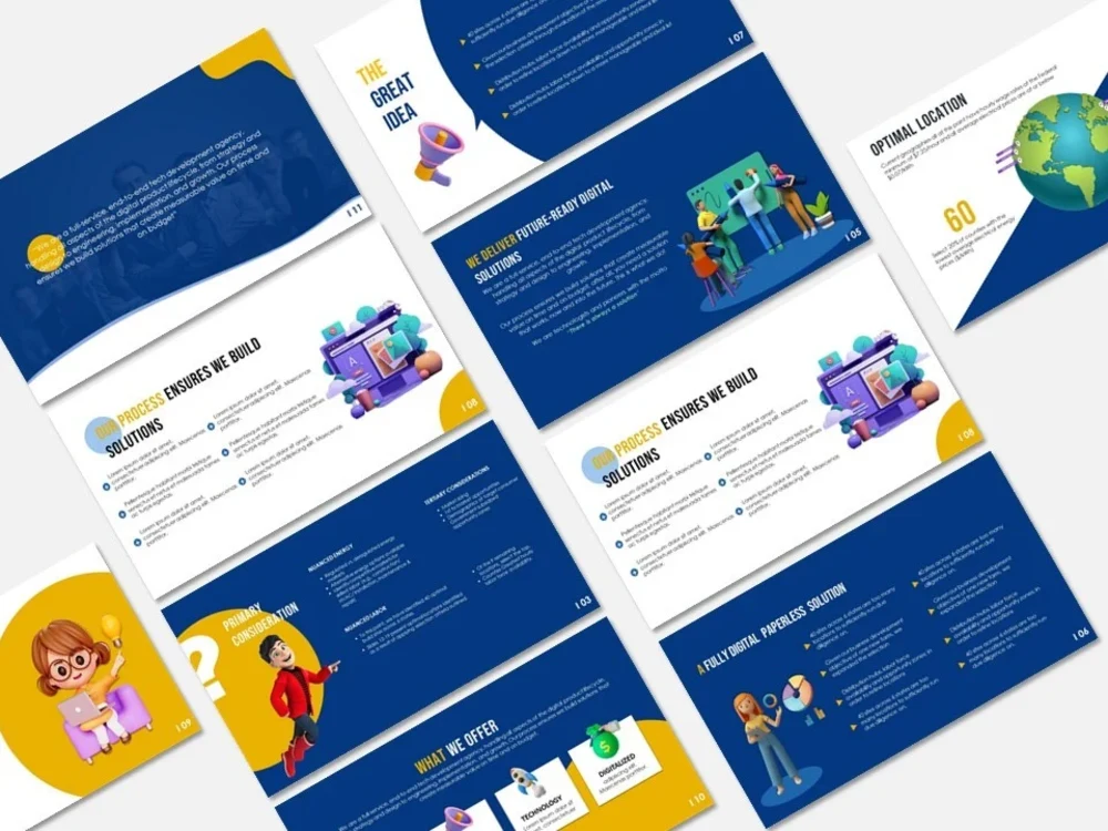 A creative, professional, eye-catching presentation for your business ...