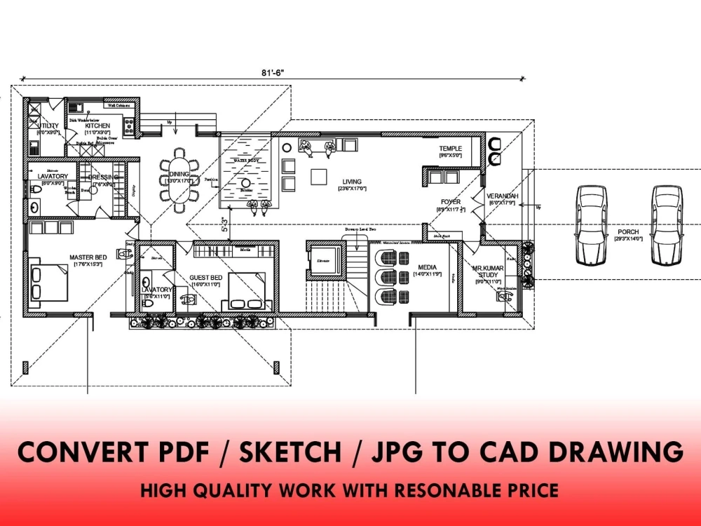 A CAD drawing converted from PDFs, Sketches, images | Upwork A CAD drawing converted from PDFs, Sketches, images | Upwork
