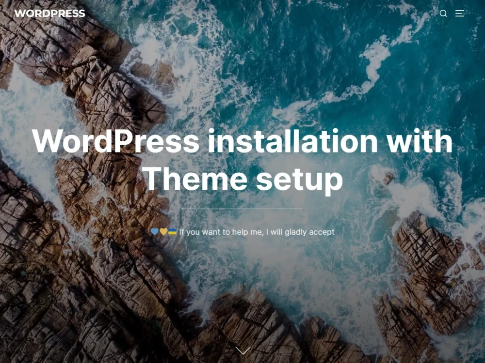 WordPress installation with Theme setup | Upwork