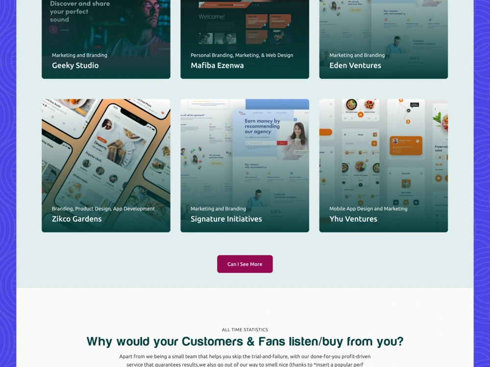 An outstanding and excellent Website or Web App design | Upwork