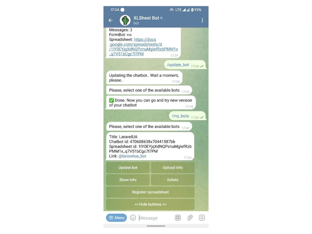 A professionally made Telegram chatbot | Upwork A professionally made Telegram chatbot | Upwork