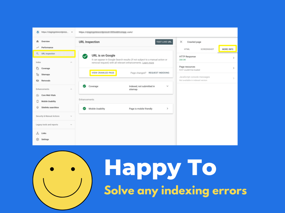 Indexing your website by fixing errors of robots.txt and sitemap XML. | Upwork