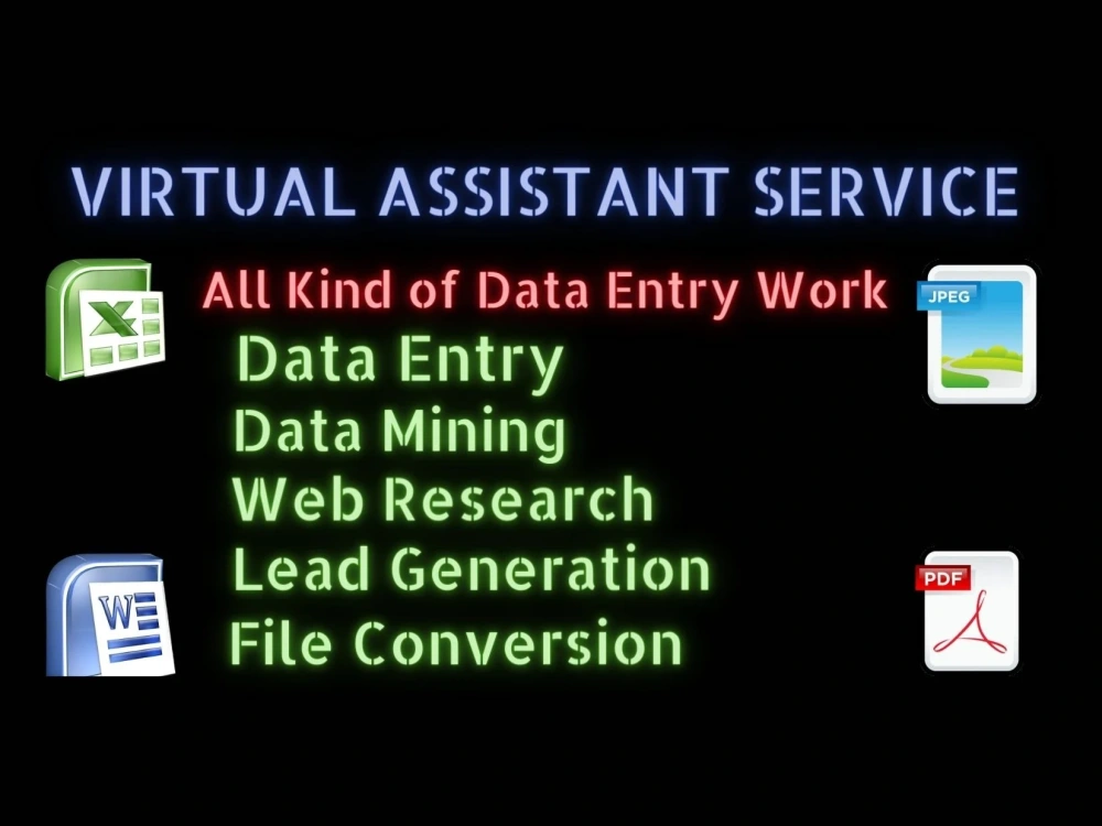 Data Entry, Research, Web search, Data Cleaning, Data Validation, etc | Upwork
