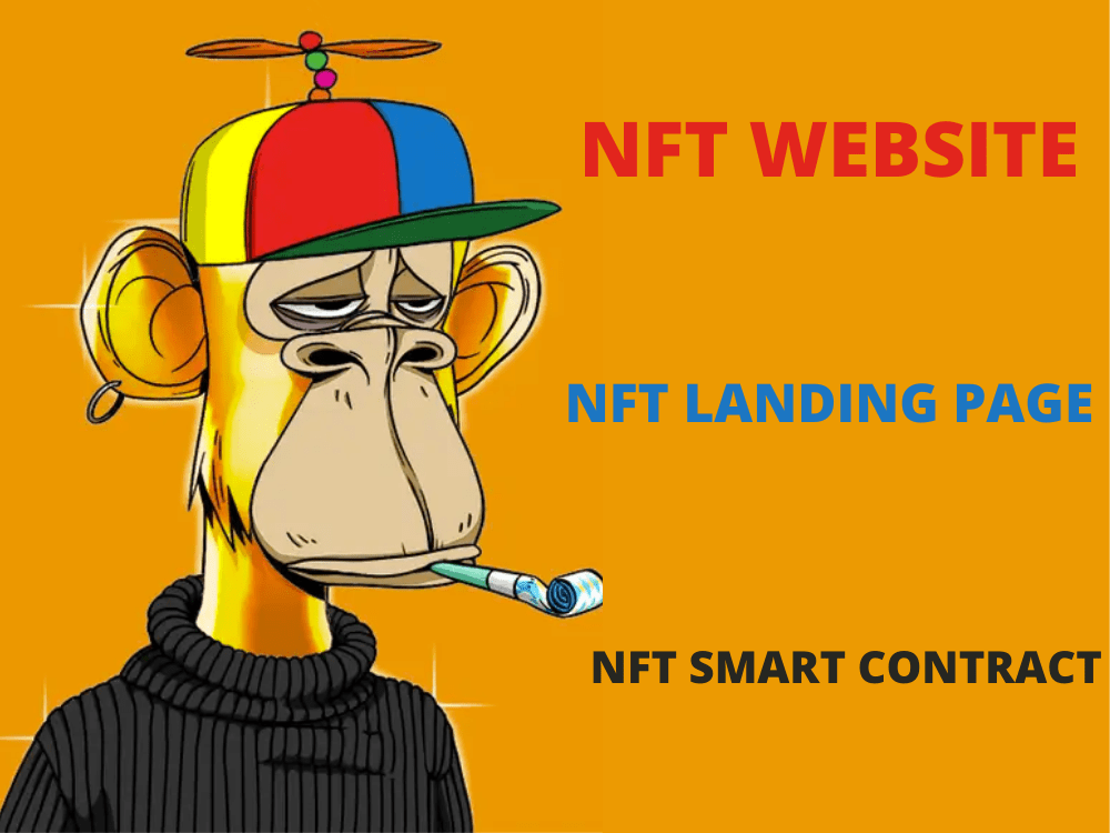 Nft website design, nft marketplace, nft minting website, nft landing page | Upwork