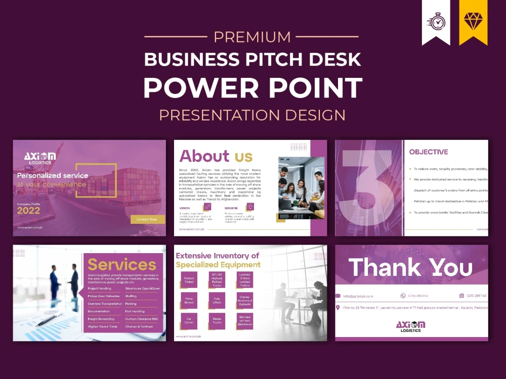 Modern & Professional Pitch Deck Design | Upwork