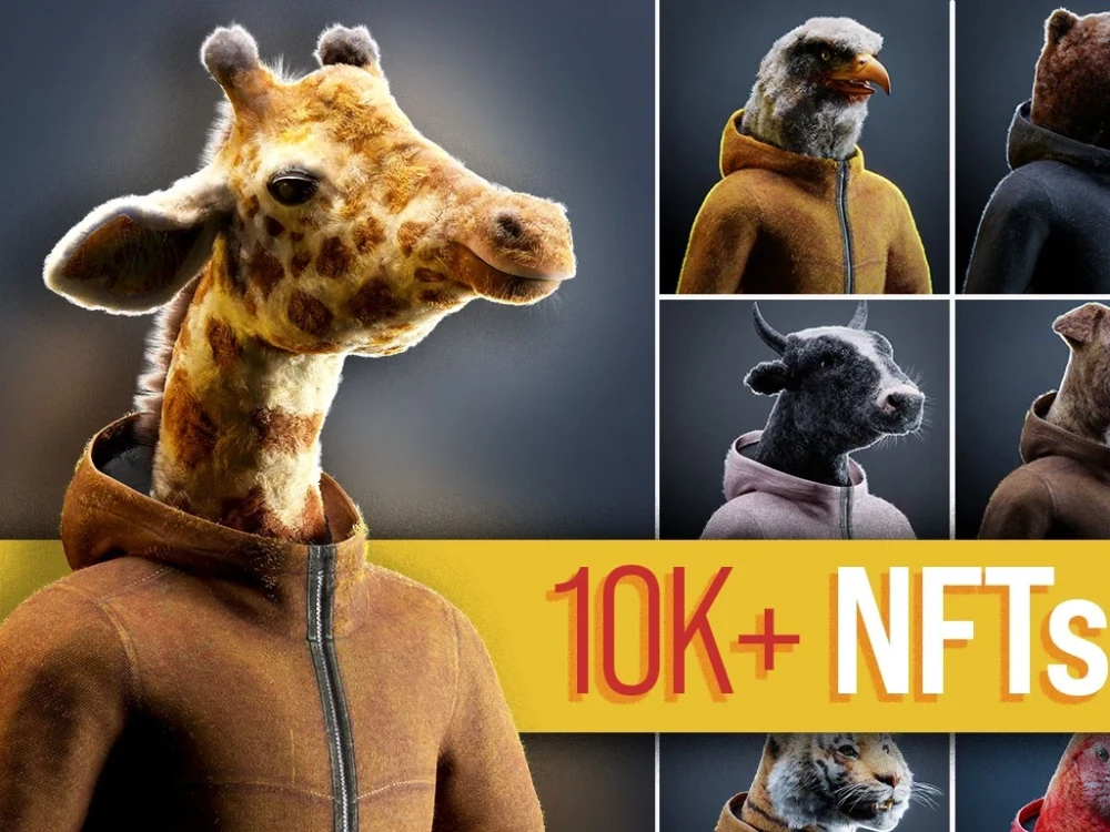 Hyper-realistic 10k NFT collection in 3D | Upwork