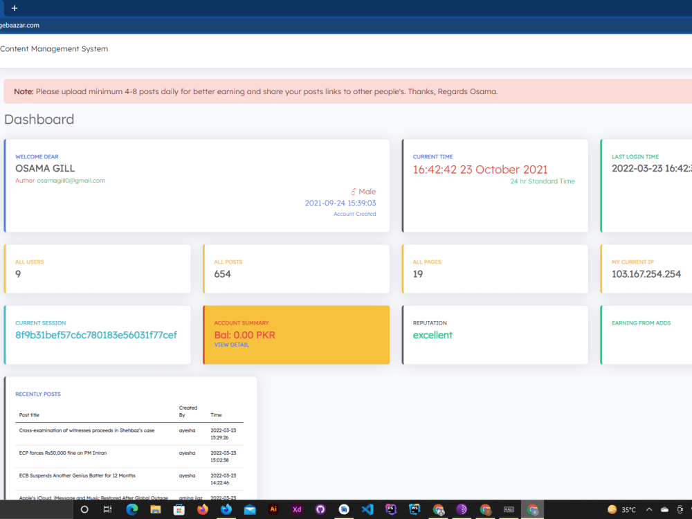 Full stack developer for your custom web application development | Upwork