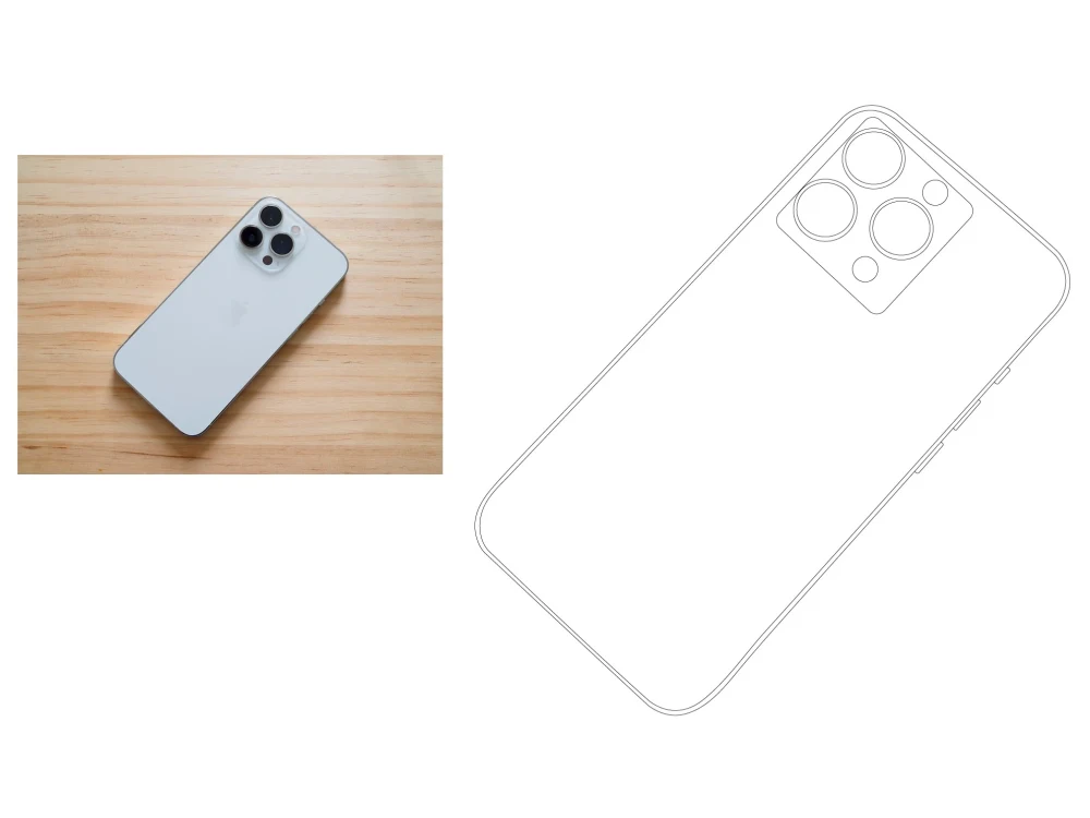 Vector line art, line drawing of your product, photo | Upwork