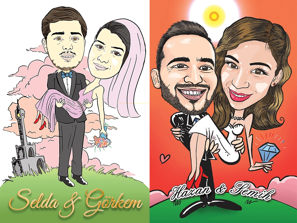 A unique invitation card design in different style with all ...