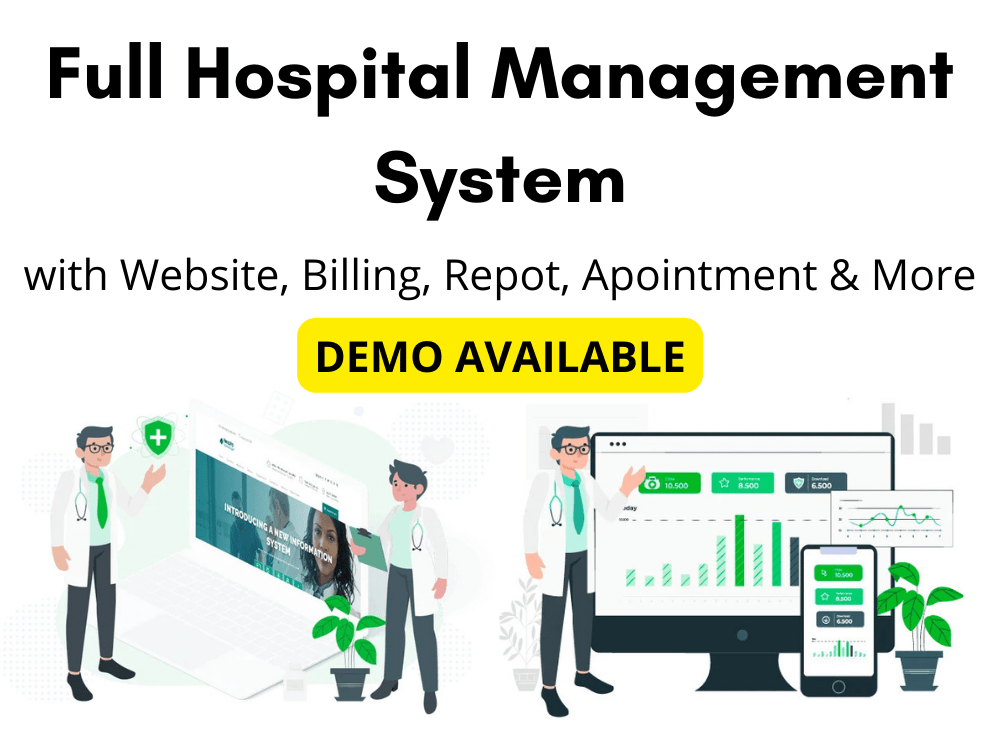 Full hospital management system with Website | Upwork