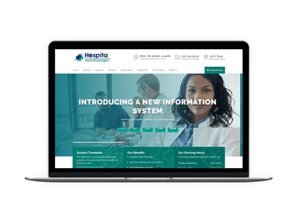 Full hospital management system with Website | Upwork