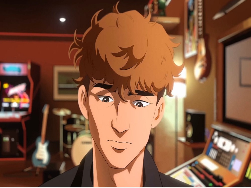 2d music video animation, 2d animated music video, Japanese anime style ...