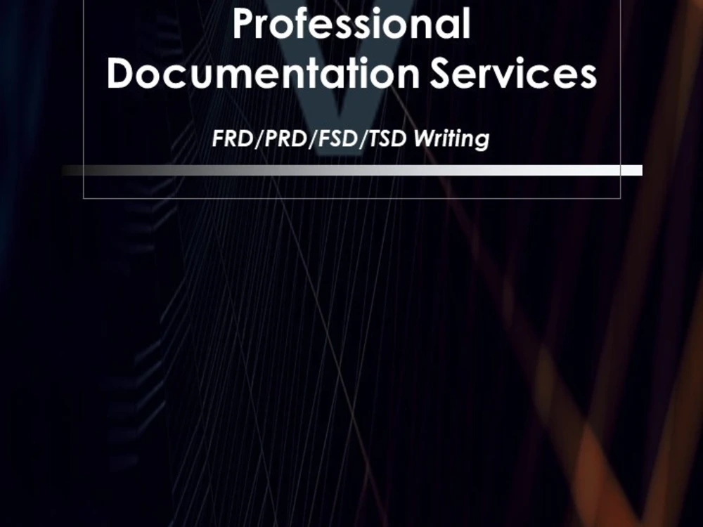 A Functional/Technical Specification Documentation for your Product | Upwork