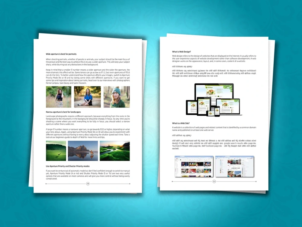 Creative PAGE LAYOUT by Ai, Ind, Cdr or Ps | Upwork