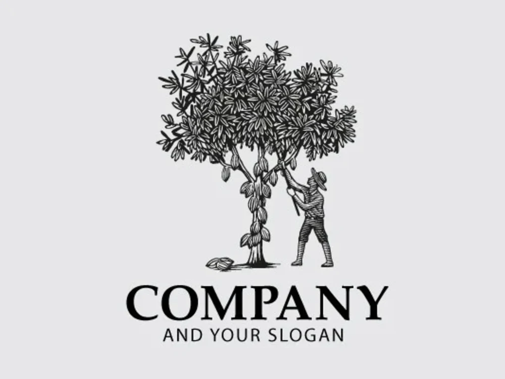 Unique Vintage Logo with Digital Engraving Style | Upwork