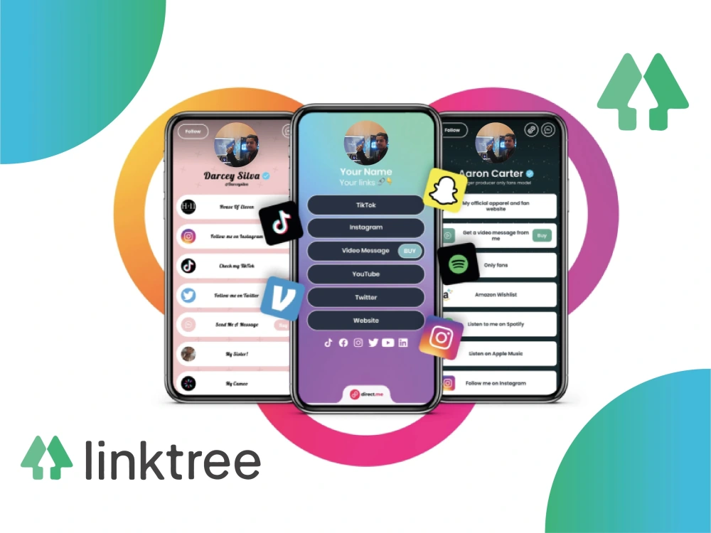 A Professional Linktree Biolink Landing Page Design | Upwork