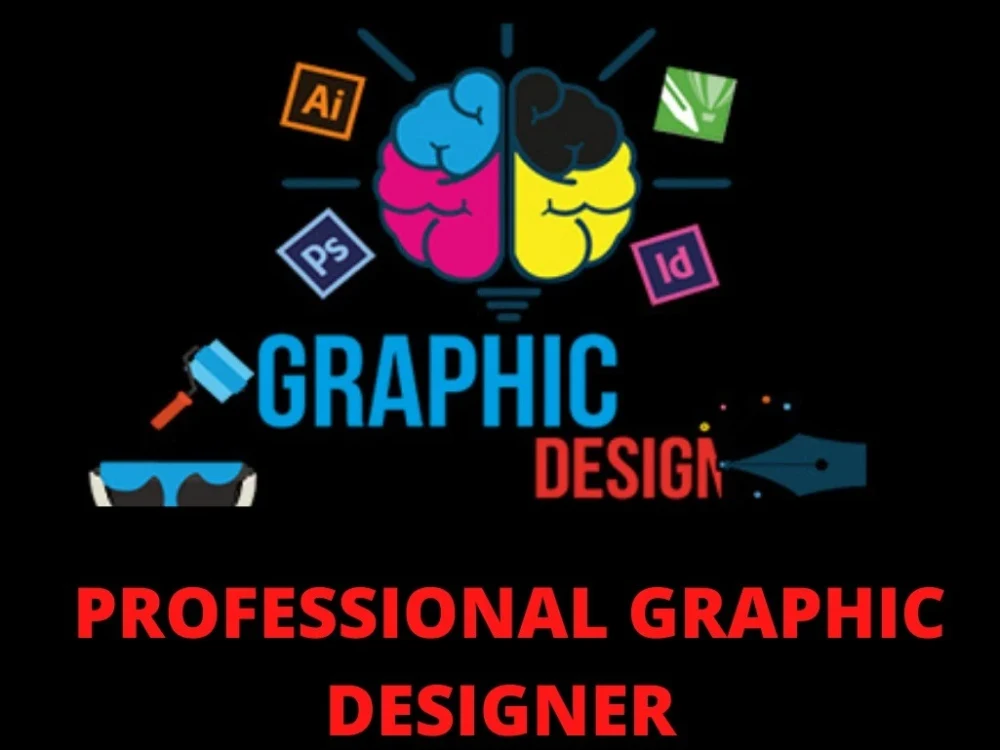 A Professional Graphic Designer With Creative Design/ Graphic Designer ...