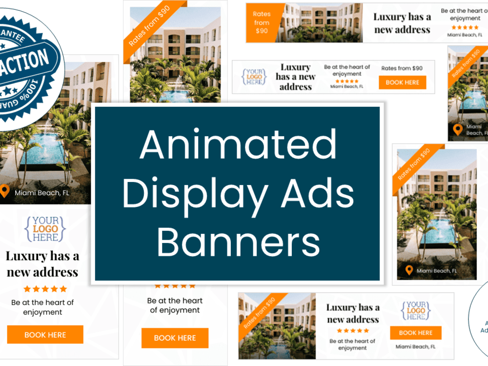 Animated display ads banner | Upwork