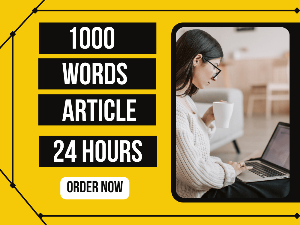 Unique 1000 words article in 24 hours | Upwork