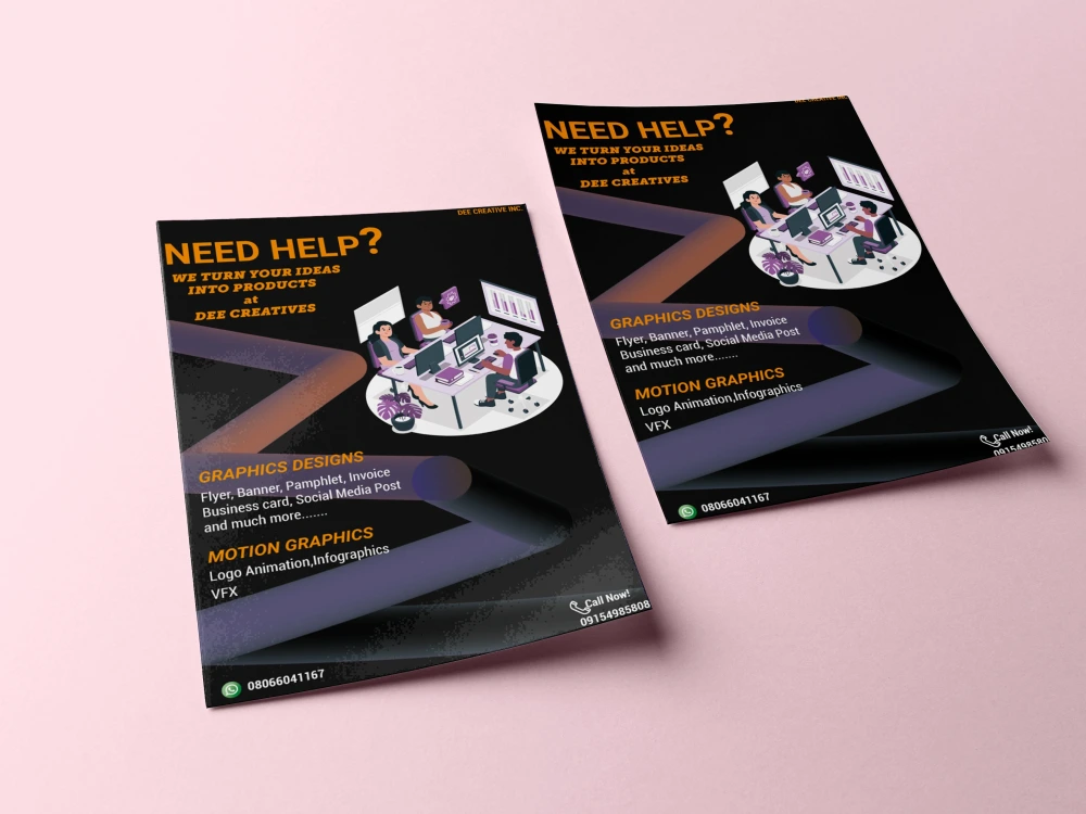 Really nice looking flyers for your business | Upwork