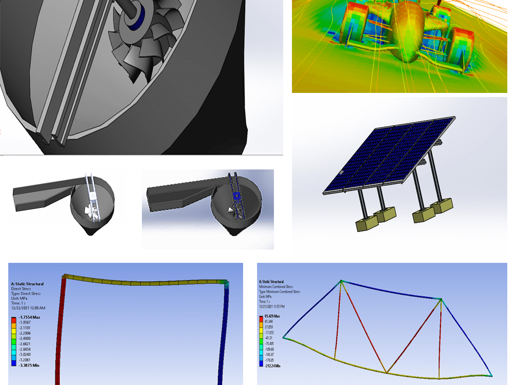 FEA and CFD simulations in ANSYS, Solidworks and Abaqus | Upwork