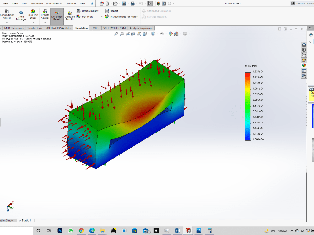 FEA and CFD simulations in ANSYS, Solidworks and Abaqus | Upwork