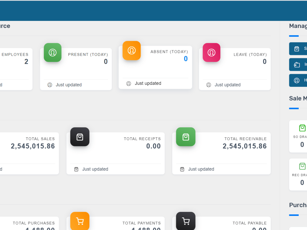 ERP Applications with Multiple Modules | Upwork