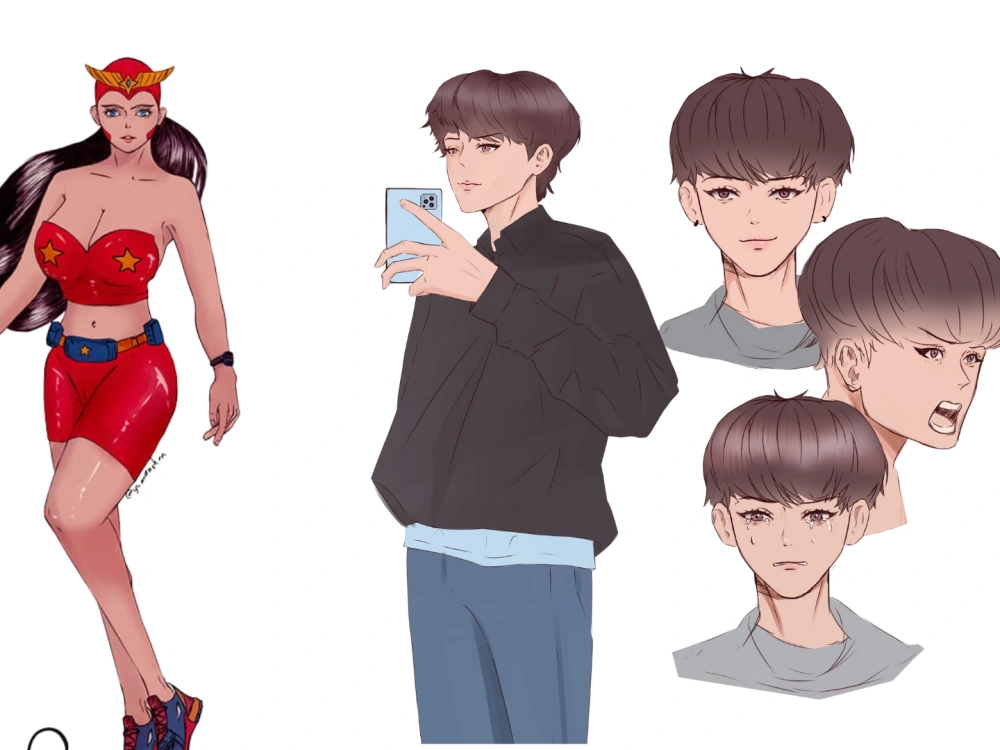 A complete episode of your webtoon project | Upwork