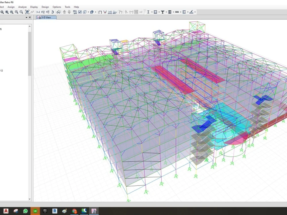 Structural Design of Industrial Building | Upwork