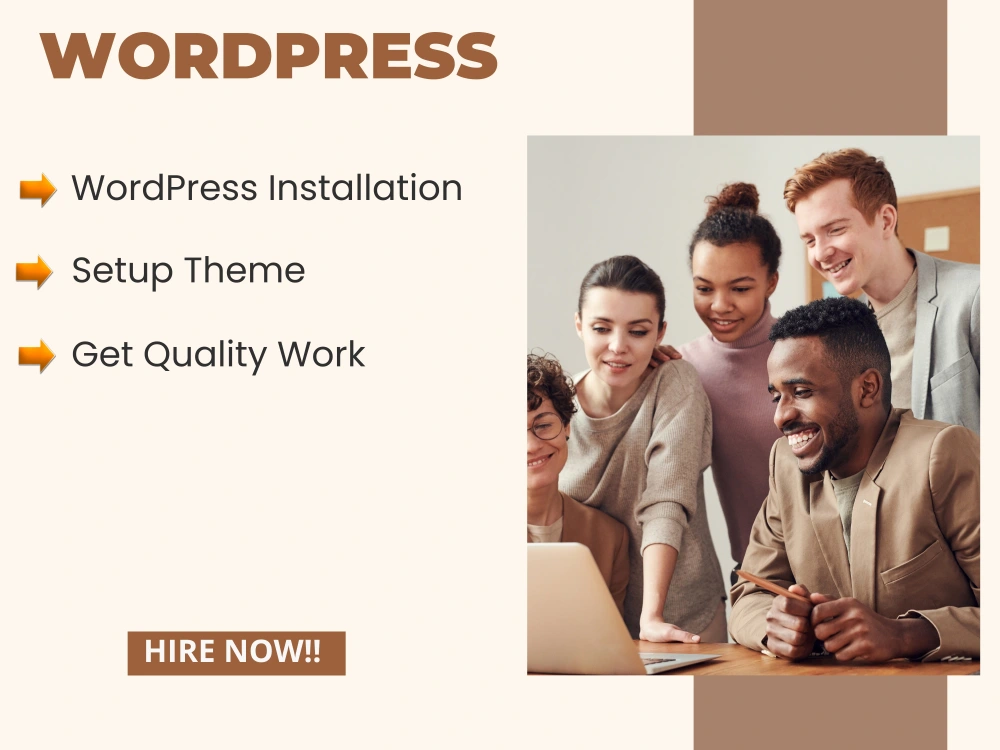 WordPress Installation with theme setup and Customization | Upwork