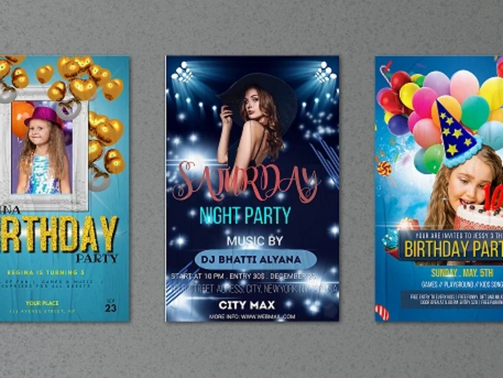 An amazing flyer design templates. | Upwork