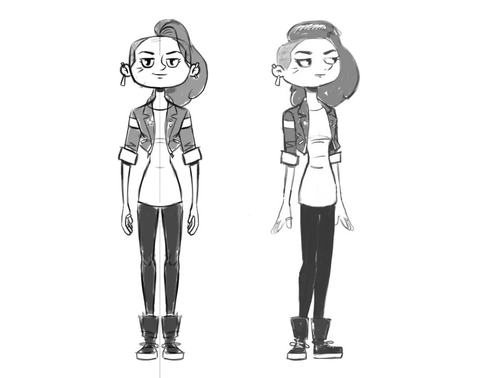 A fantastic character design in color. | Upwork