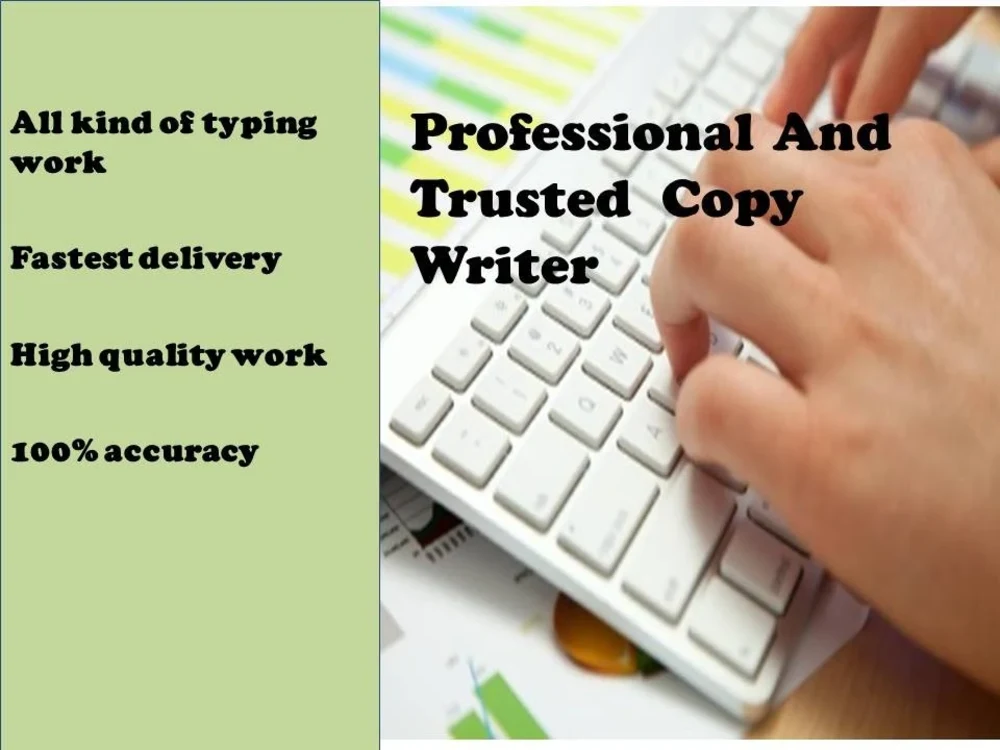 Accurate data entry, manual typing, converting PDF to Word and Excel | Upwork