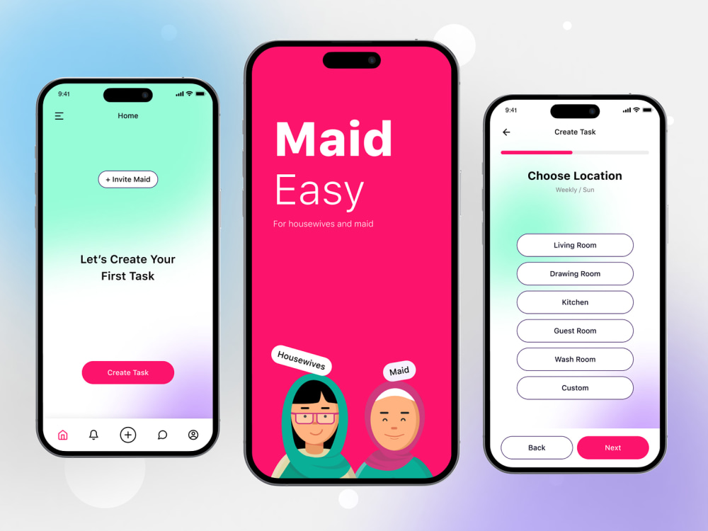IOS & Android Mobile Application, Dashboard, with Awesome UI & UX | Upwork