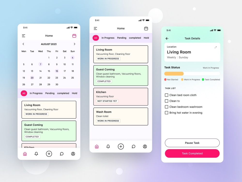 IOS & Android Mobile Application, Dashboard, with Awesome UI & UX | Upwork