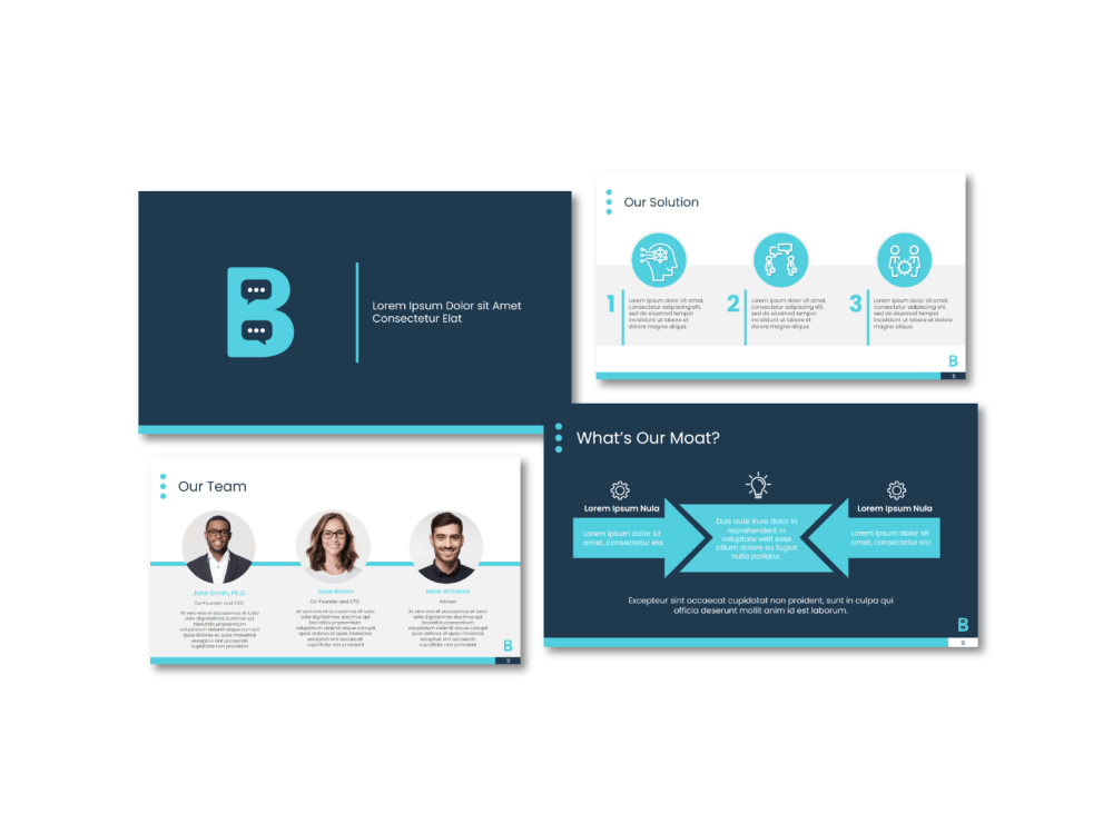 A professional branded pitch deck design | Upwork