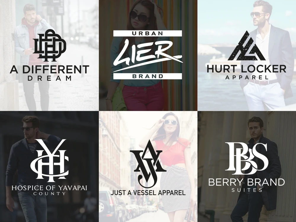 Modern clothing, fashion, luxury and monogram logo design | Upwork