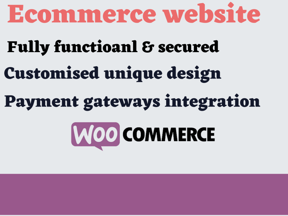 A Ecommerce Website Using Wordpress Woocommerce Upwork