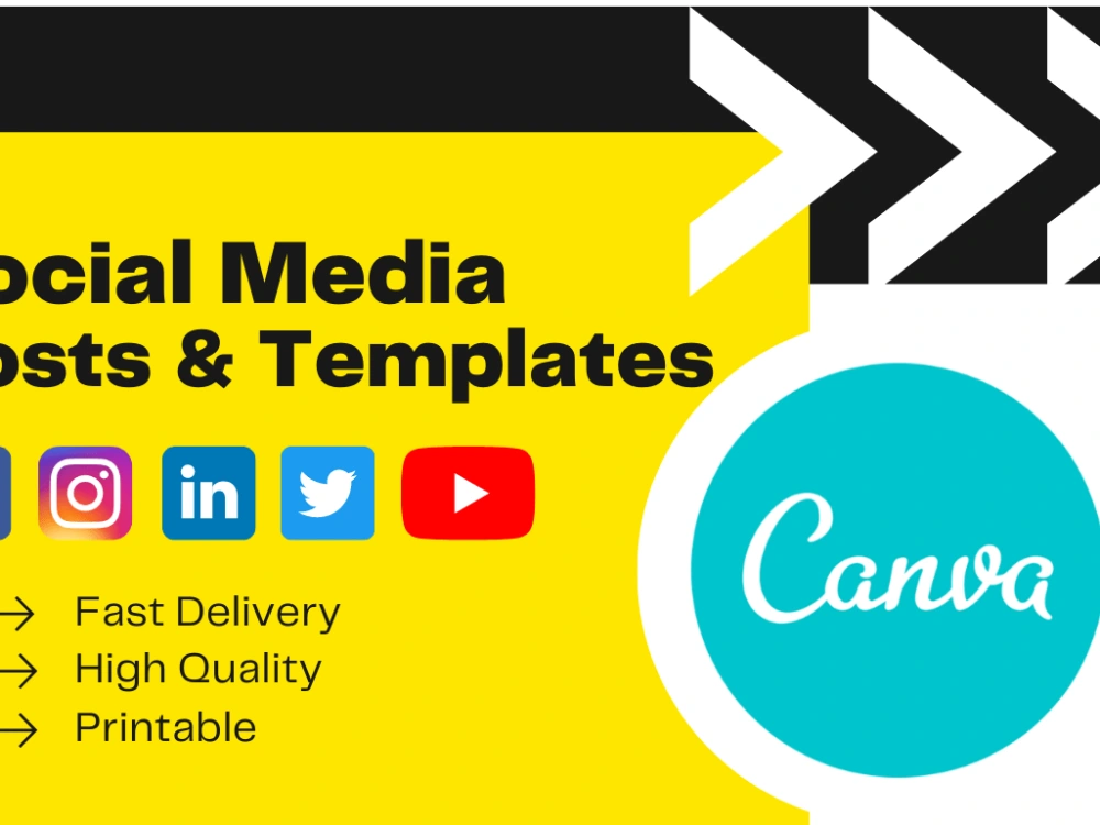 An amazing Canva design for social media posts | Upwork