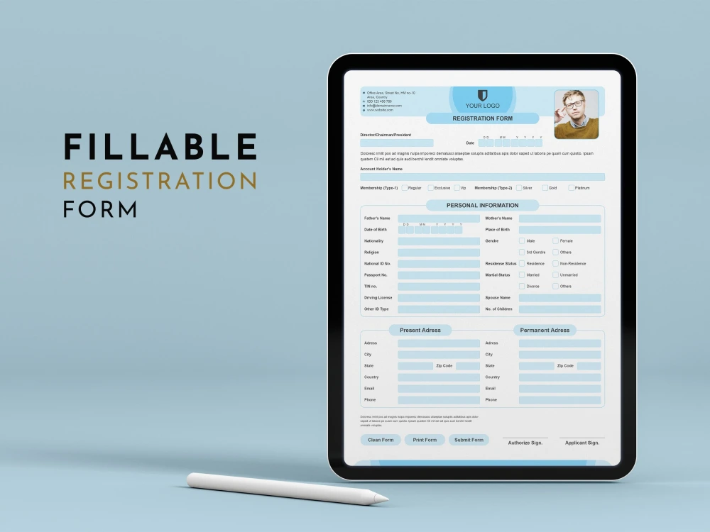 Auto calculation and fillable pdf form | Upwork