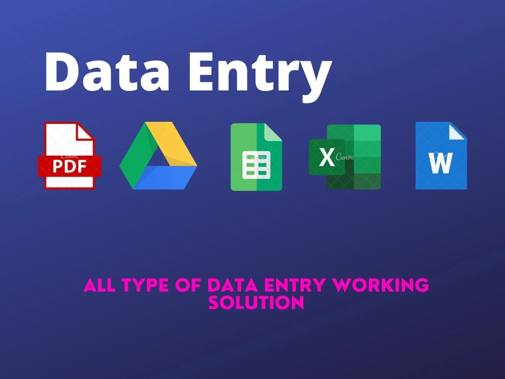 Professional data entry, MS Excel, Google sheet and Google Docs | Upwork