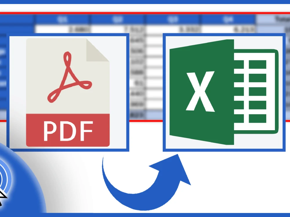 PDF/Image/Screenshot non-editable file converted in Word/Excel within 24 hr | Upwork