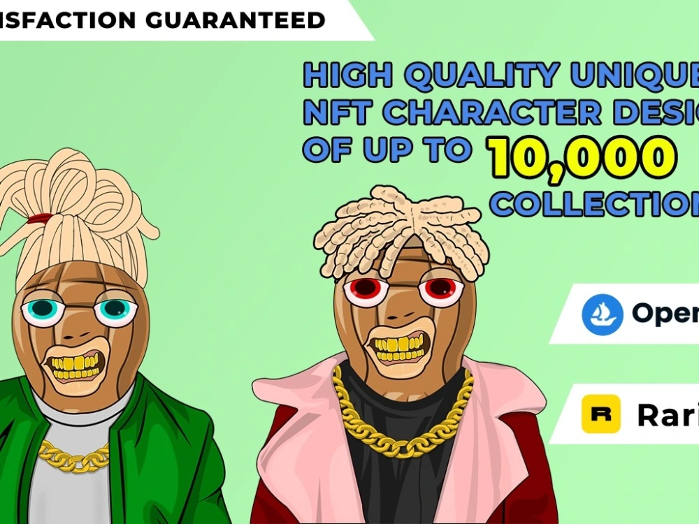 Creative 2D NFT design collection | Upwork